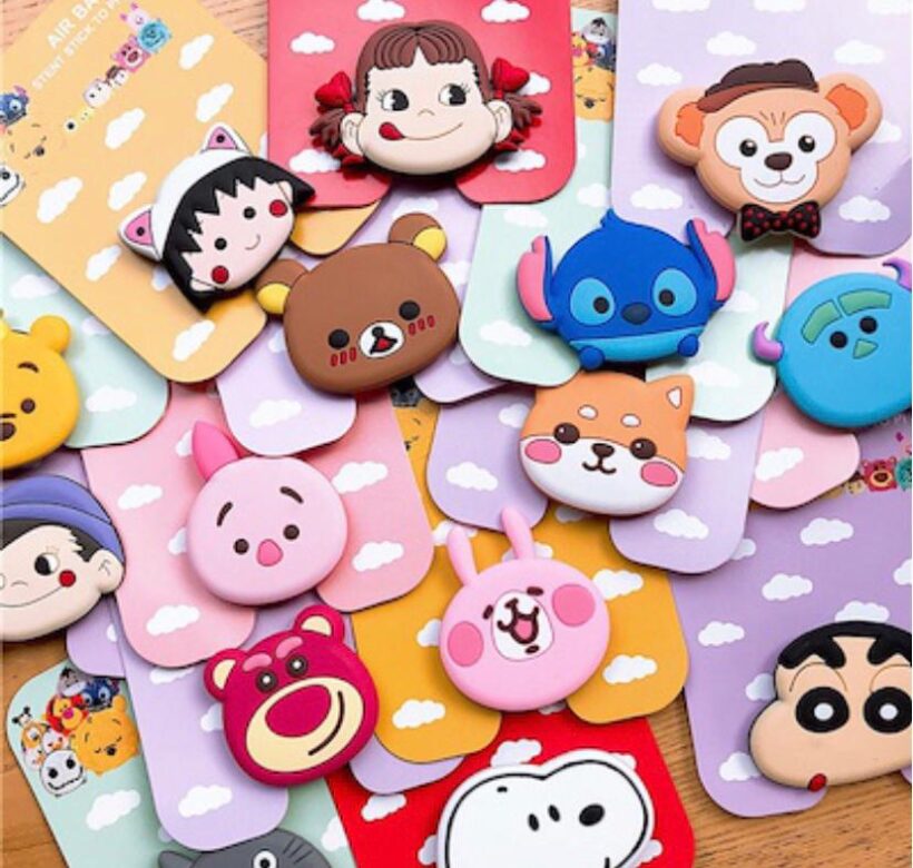 Cartoon Handphone Hp pop socket with various designs - Oxytarm Asia Pacific