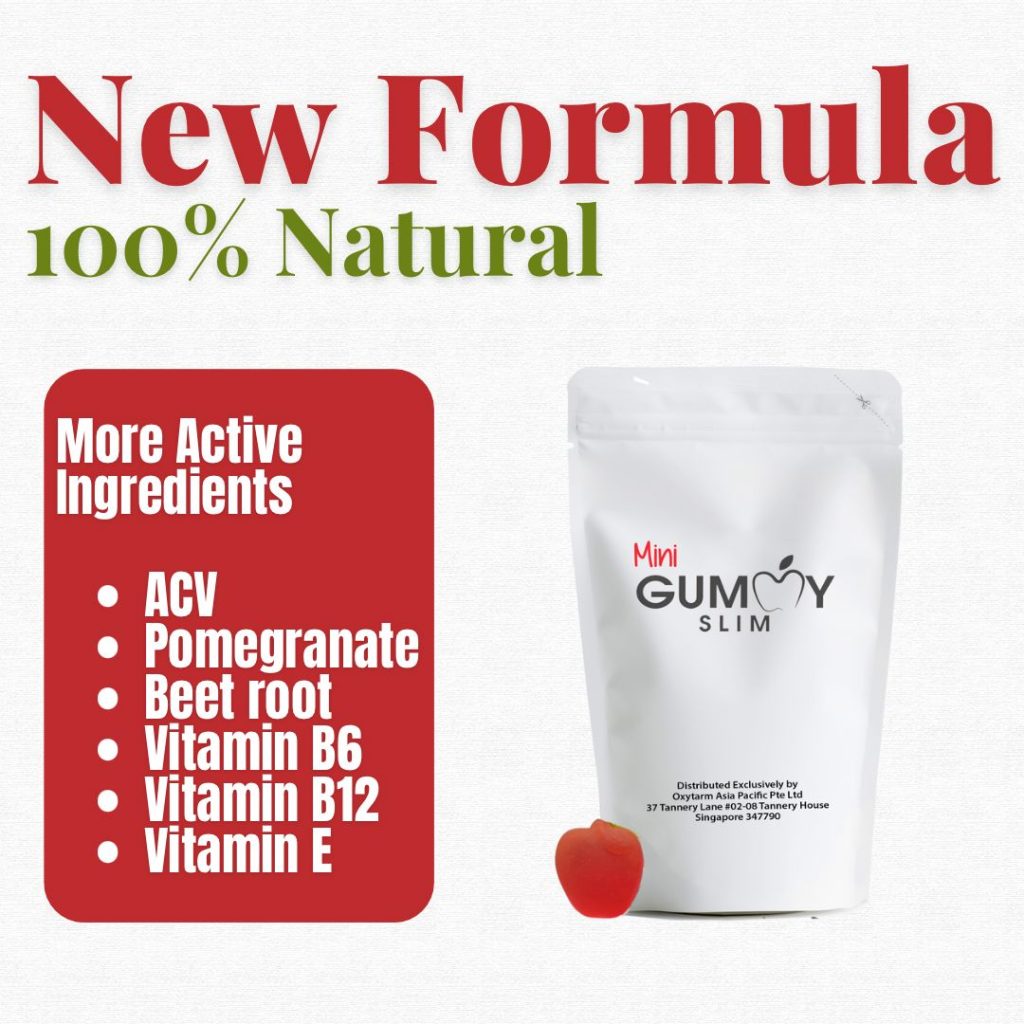 [NEW STOCK] Mini GummySlim Weight loss Apple Cider Vinegar Gummy ACV ...